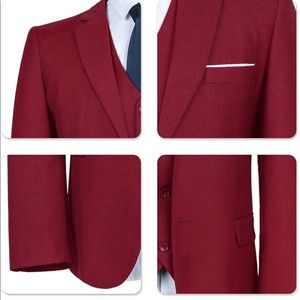 wulful | Suits & Blazers | Mens Slim Fit 3 Piece Suit | Poshmark